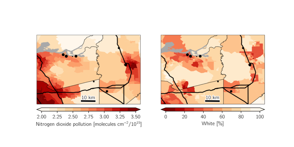 Atmospheric Sciences | Nitrogen dioxide disparities in the time of ...