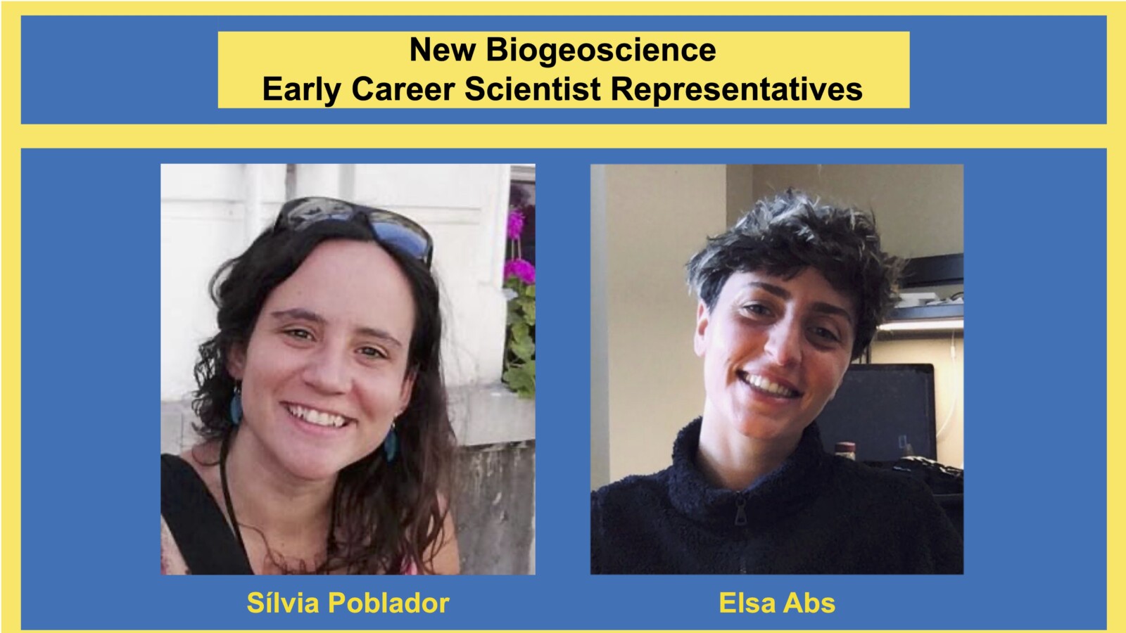 Biogeosciences | Five questions to our new Biogeoscience Early Career Scientist Representatives