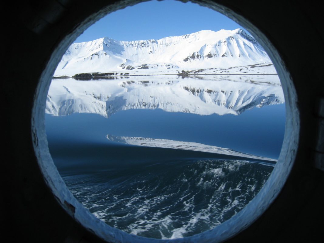 Cryospheric Sciences | Image of the Week — Arctic porthole, Arctic portal