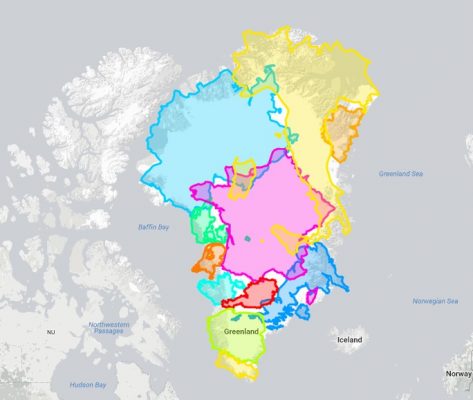 Cryospheric Sciences | Image of the Week – The true size of Greenland