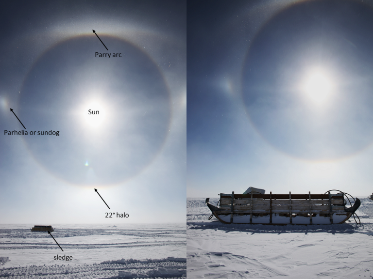 Cryospheric Sciences | Image of the Week – Who let the (sun)dogs out?