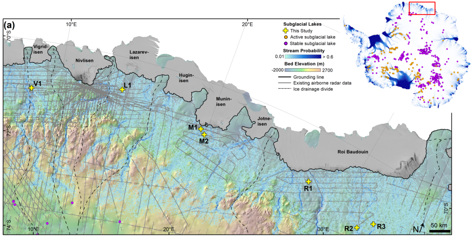 Cryospheric Sciences | Uncovering Antarctica’s hidden subglacial lake network with satellite ...