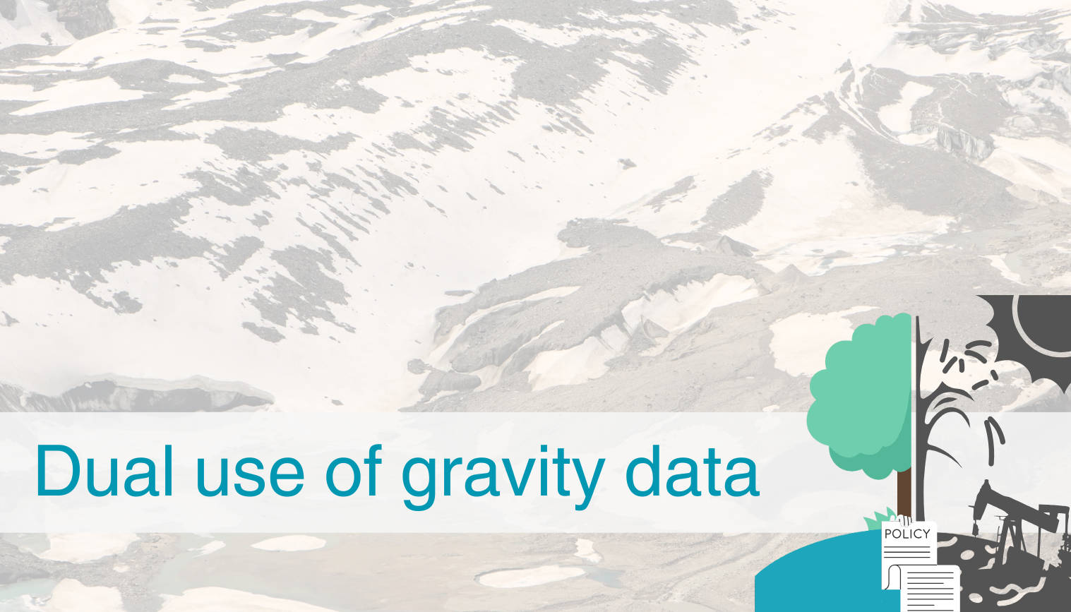 Geodesy | Dual use of gravity data