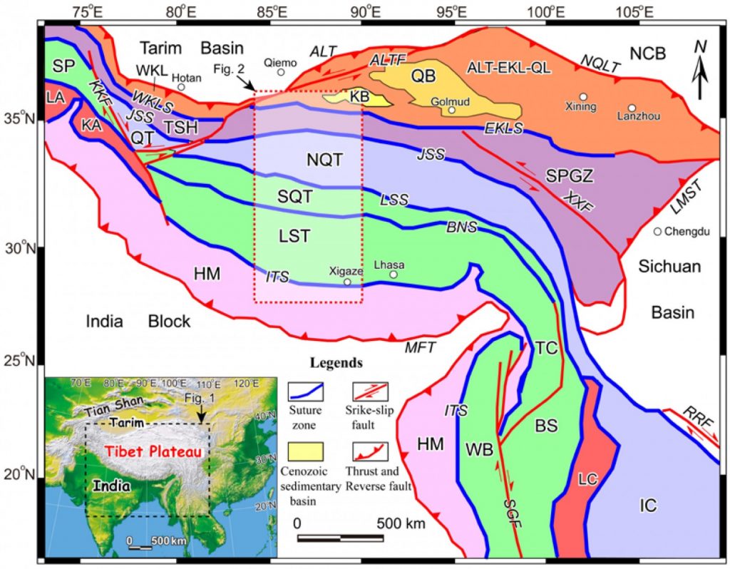 Geodynamics | Remarkable Regions – The India-Asia collision zone