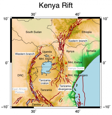 Geodynamics | Remarkable Regions – The Kenya Rift