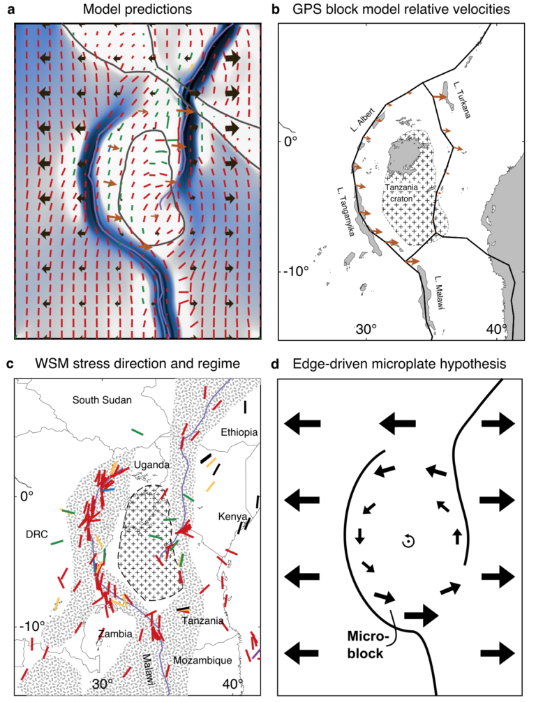 Geodynamics | What controls Victoria microplate rotation in the East ...