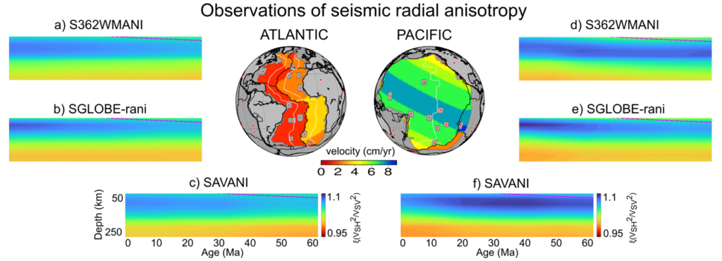 Geodynamics | Why do seismic images vary beneath different ocean floors?
