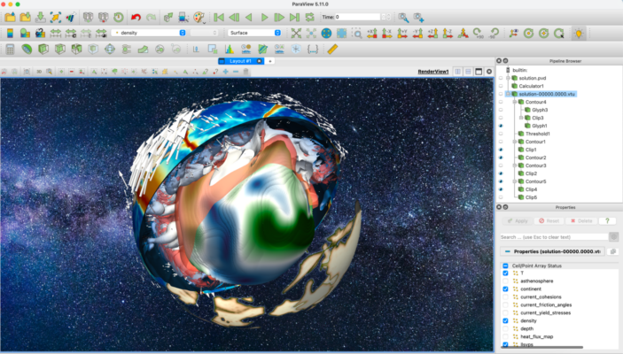 Geodynamics | Rendering tools for Geodynamics and Surface Modeling