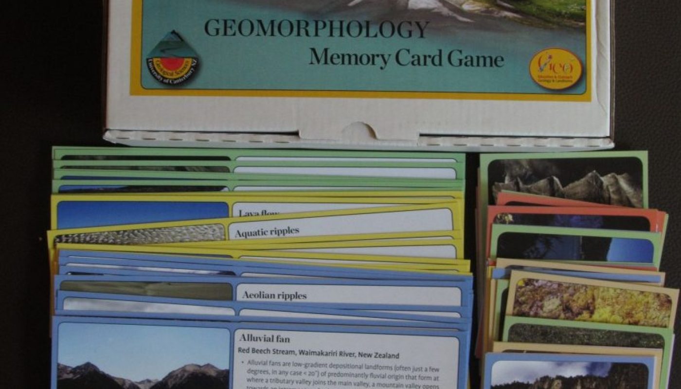 Geomorphology | Unwind your EGU stress with a geomorphology memory game