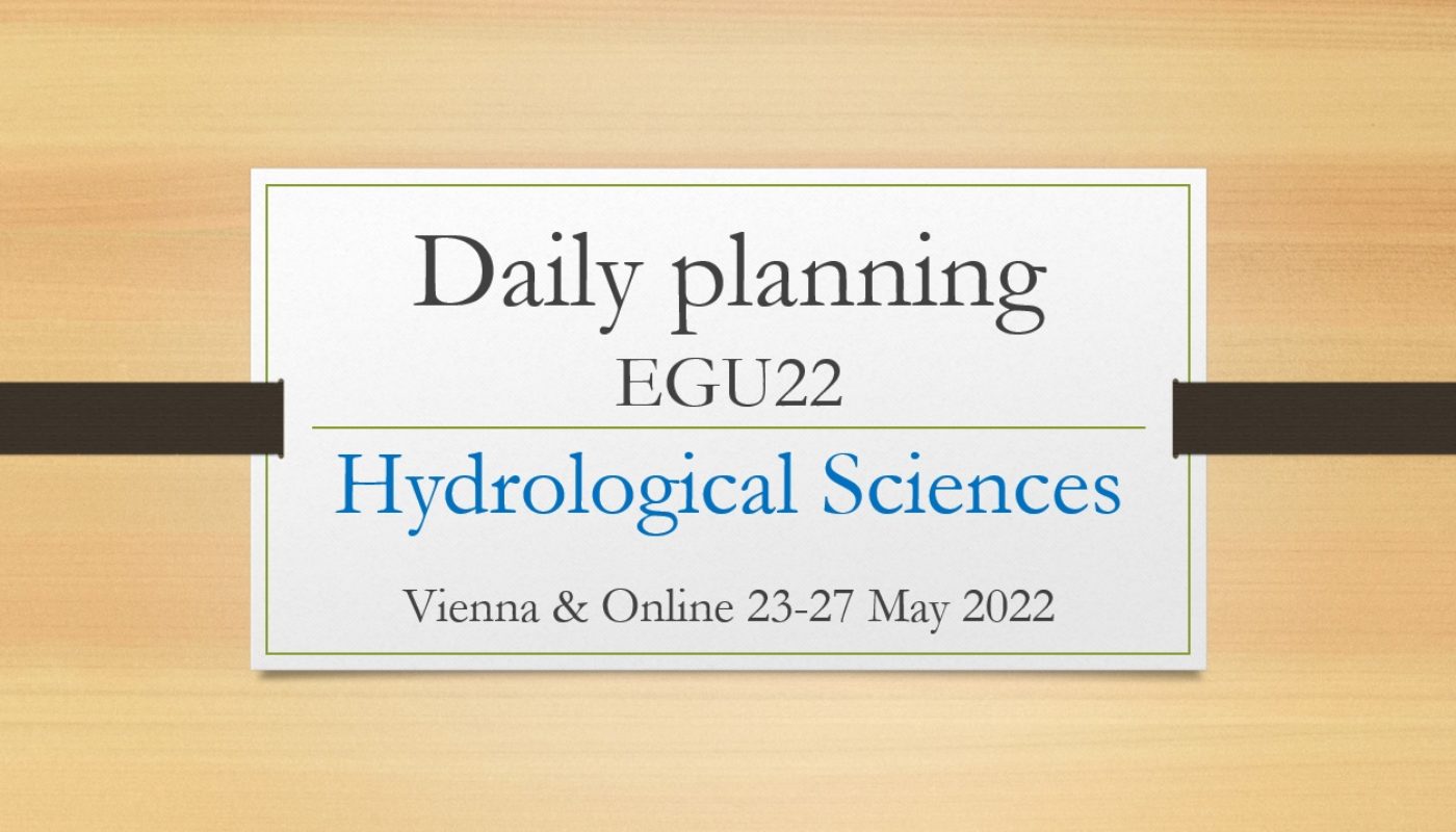 Hydrological Sciences | 2022 March