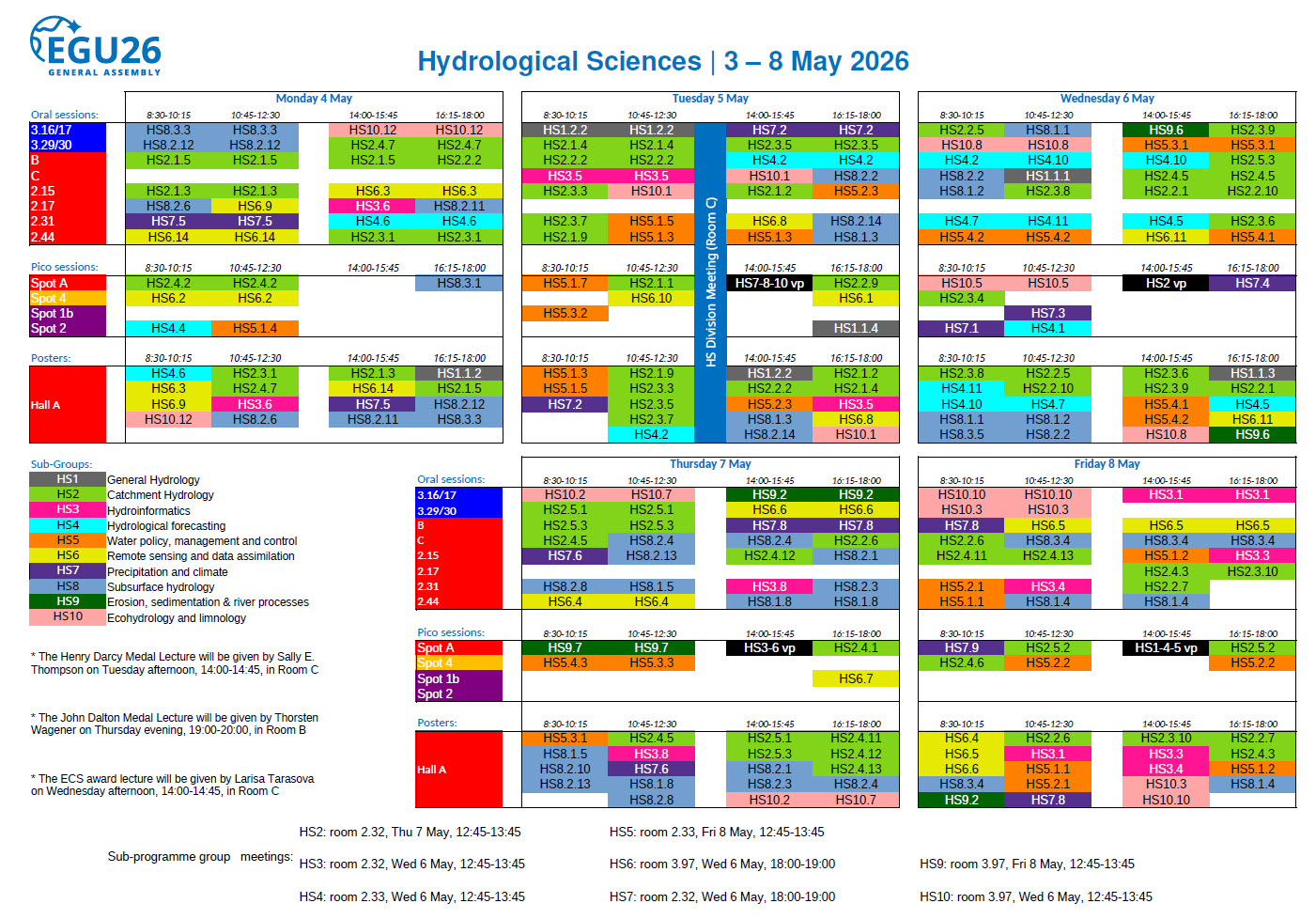 Hydrological Sciences | Ready for EGU GA 2026?