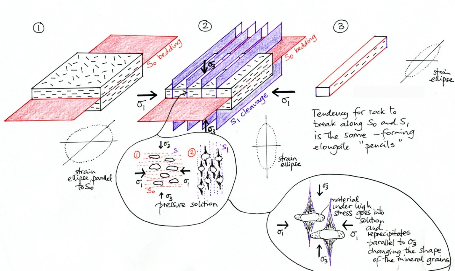 Tectonics and Structural Geology | Features From the Field: Pencil Cleavage