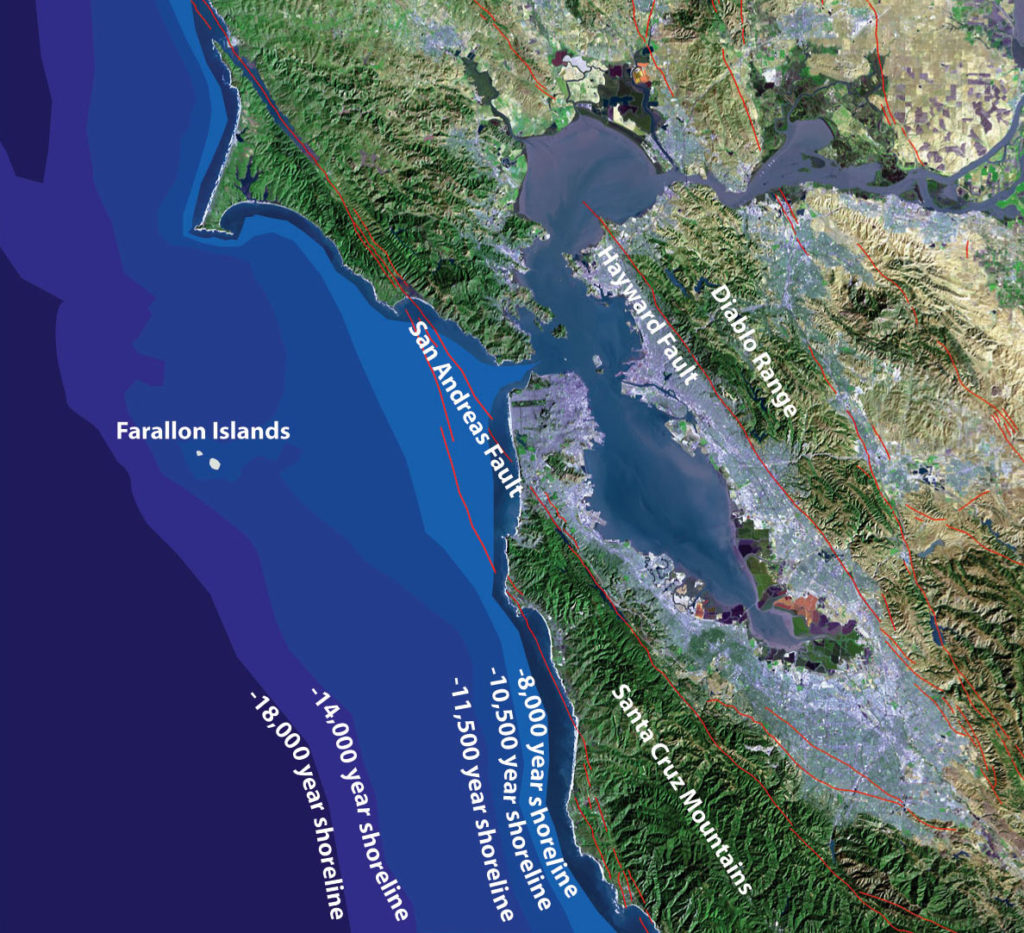 Topographic Map Of San Francisco Bay Area at Emerita Yamamoto blog