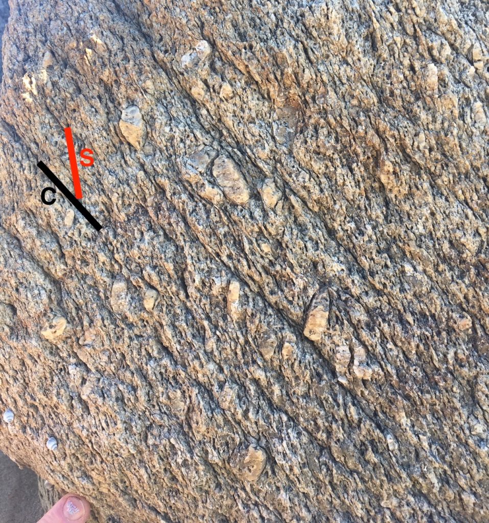 Tectonics and Structural Geology | Features from the Field: S-C fabrics