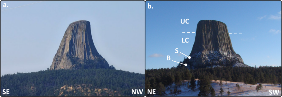 Tectonics and Structural Geology | Geomythology. Devils tower: born ...