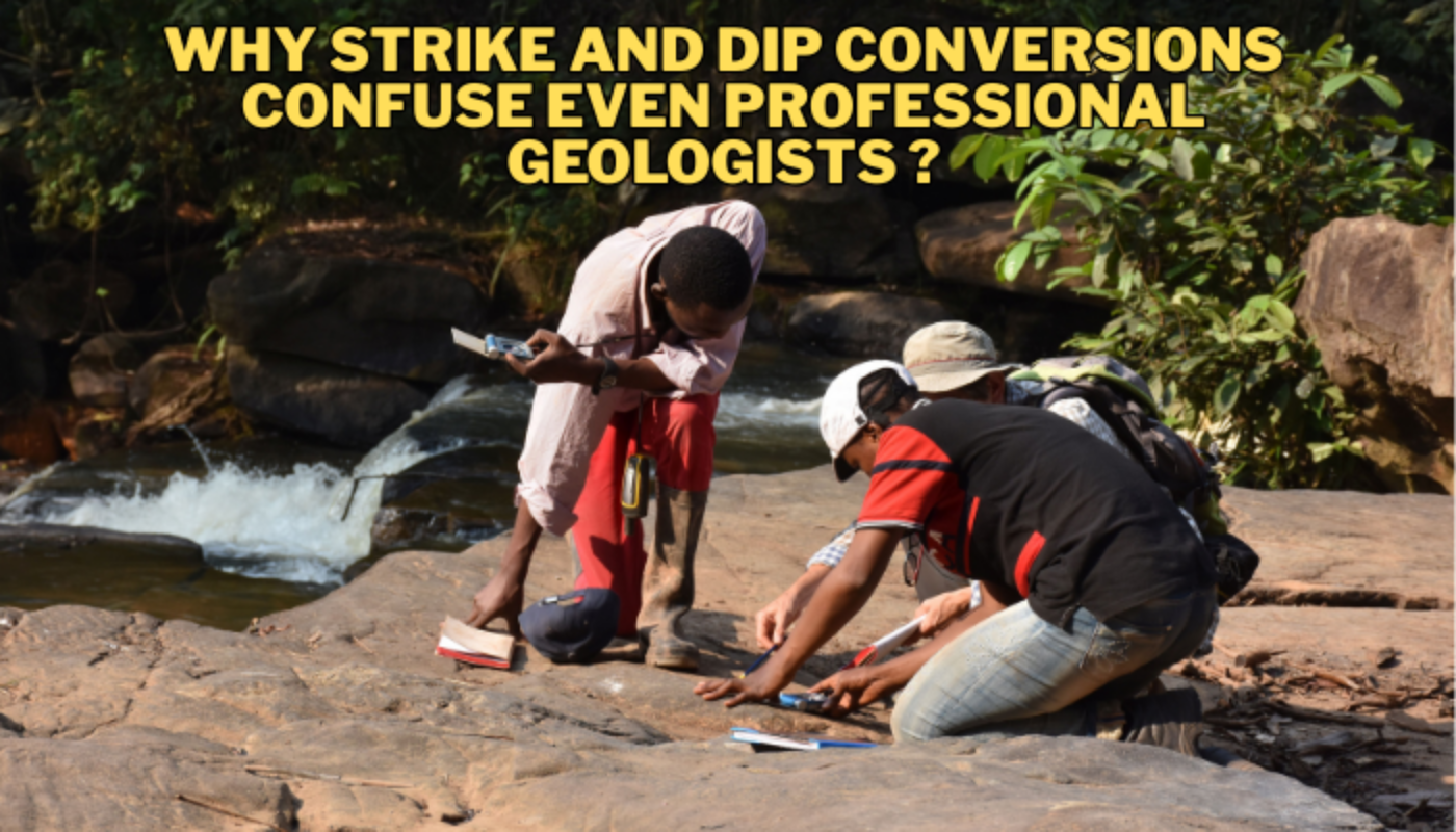 Tectonics and Structural Geology | Why Strike and Dip Conversions ...