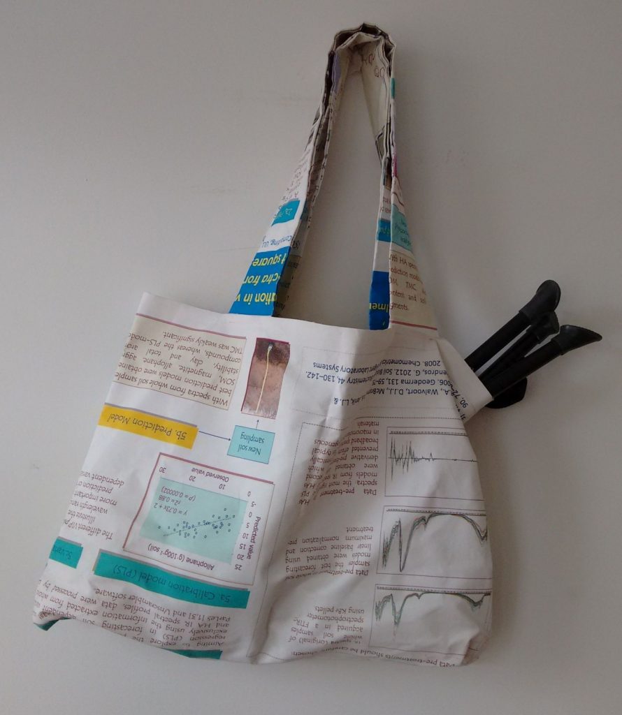 GeoLog | GeoTalk: REcycle textile posters into useful products