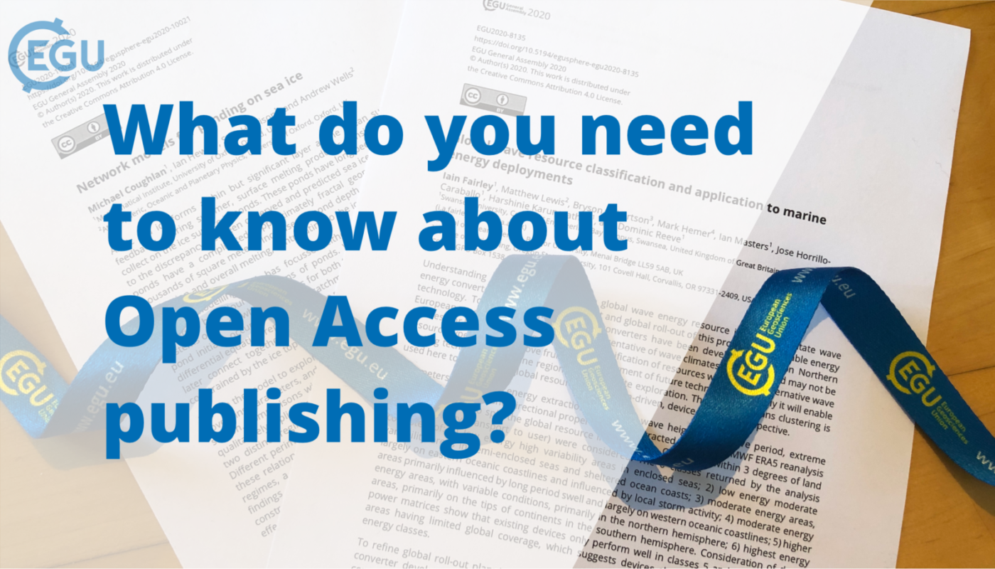 GeoLog | Open Access publishing and Open Science at conferences: what ... GeoLog | Open Access publishing and Open Science at conferences: what ...
