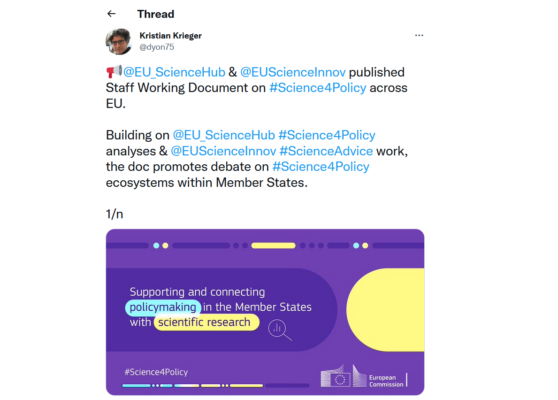 GeoLog | GeoPolicy: A new step to build robust science-for-policy ...