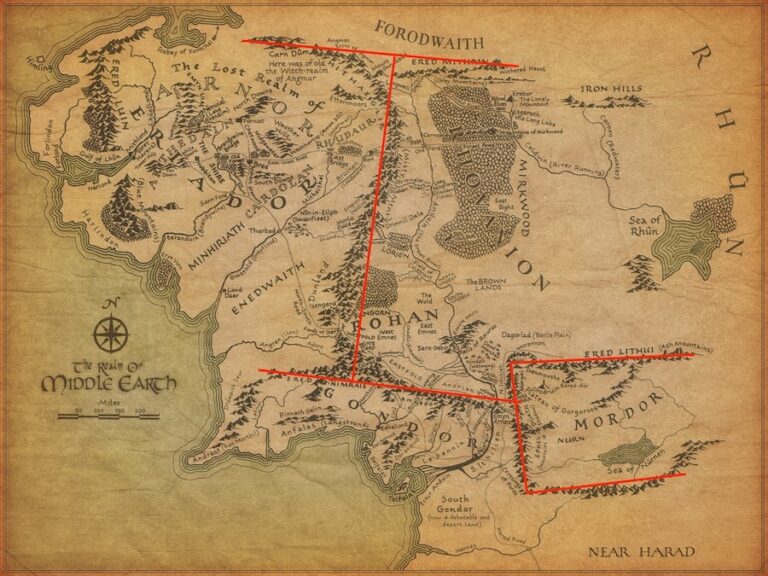 GeoLog | Far over the Misty Mountains cold, to dungeons deep and ...