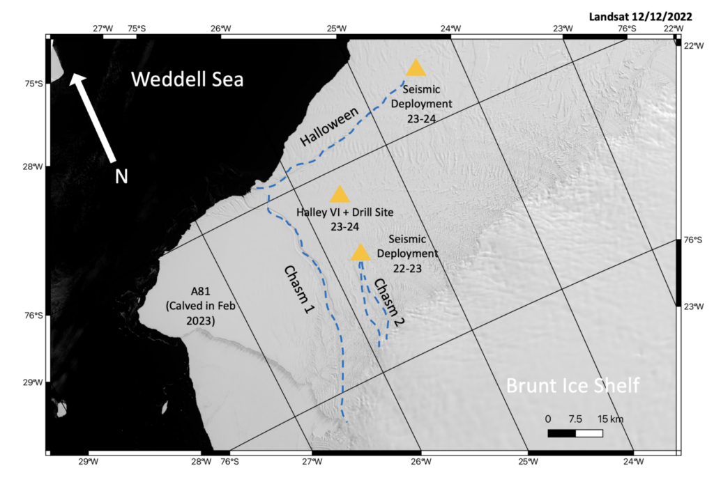 GeoLog | Past ice and future predictions – scanning and drilling the ...