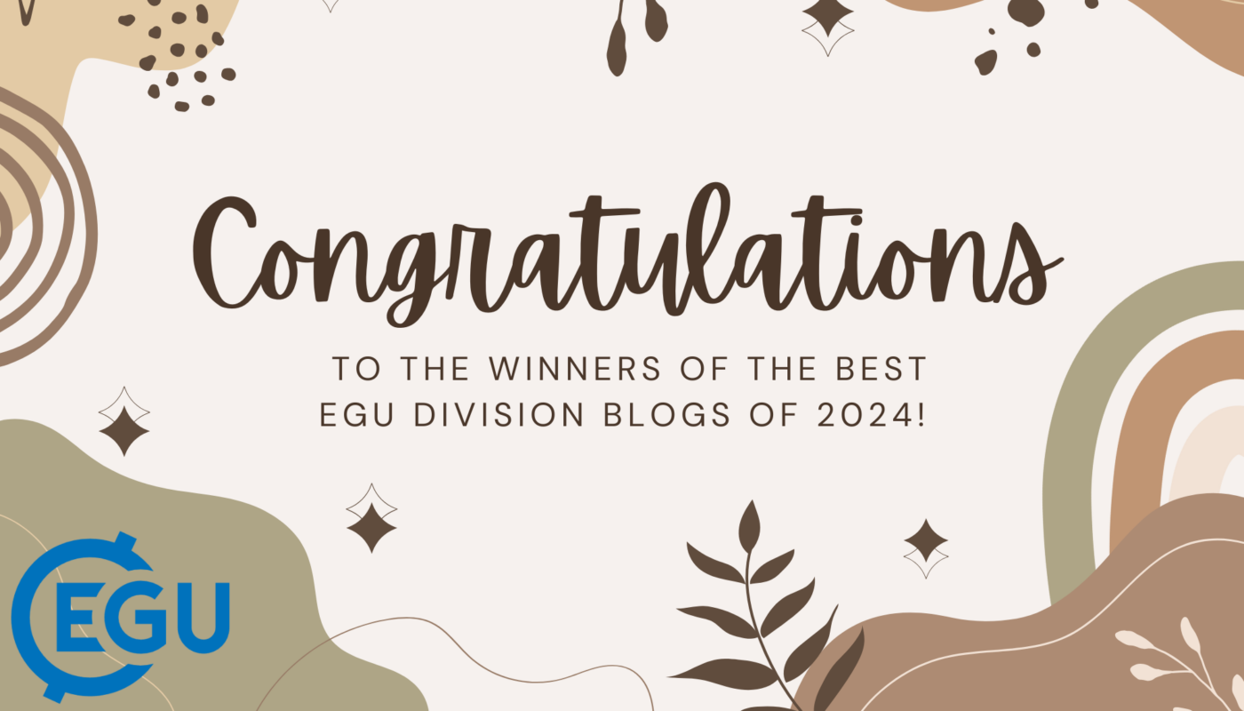 GeoLog | Congratulations to the winners of the best EGU division blogs of 2024!