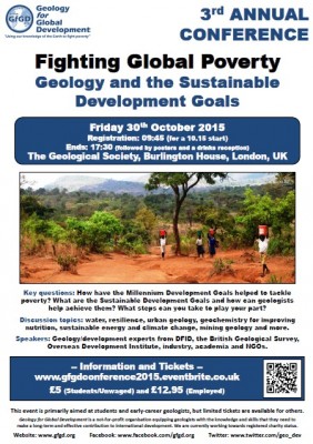 Geology for Global Development | GfGD Annual Conference – Session 4 Details