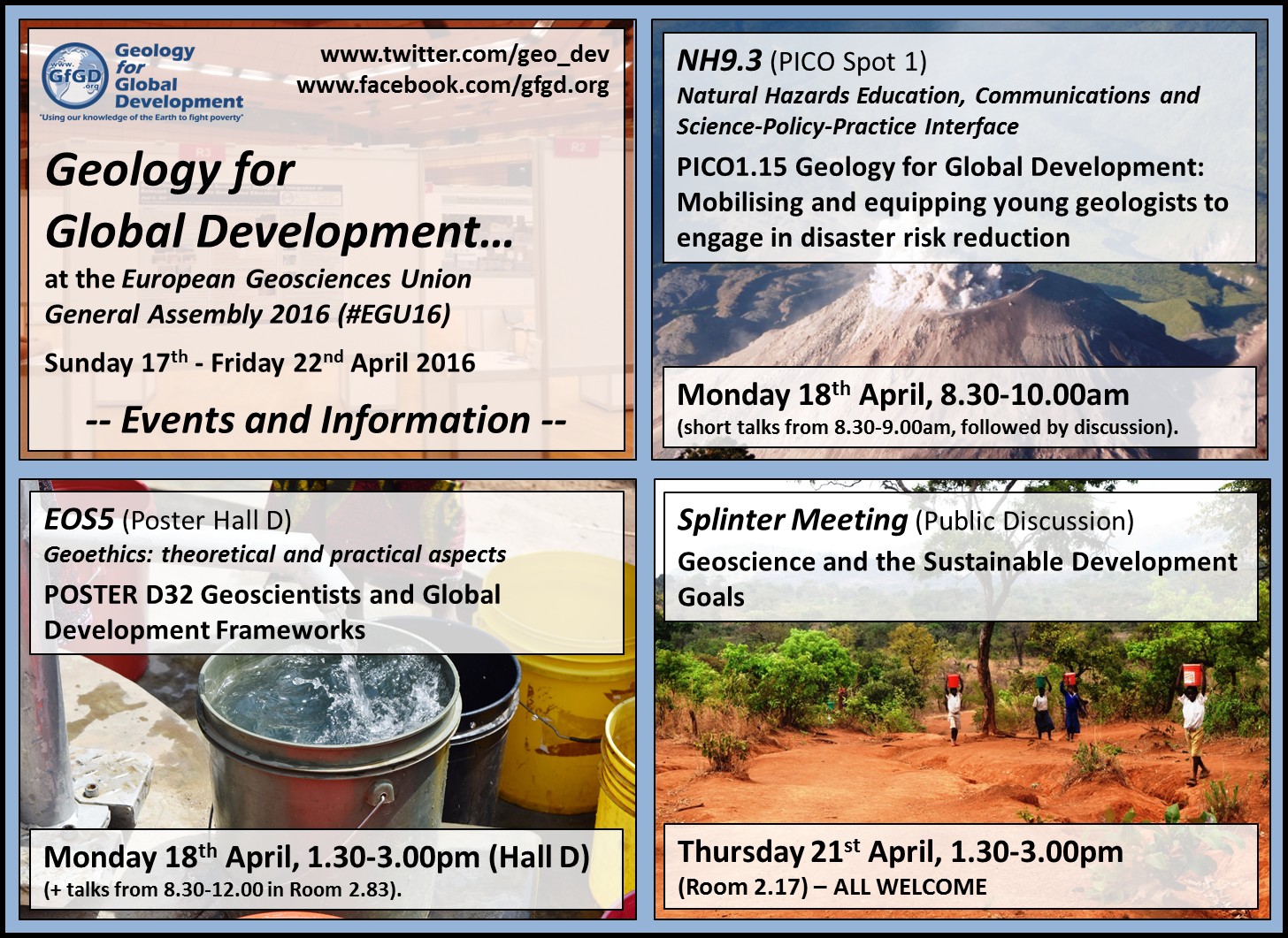 Geology for Global Development | GfGD at EGU16 – Summary Poster