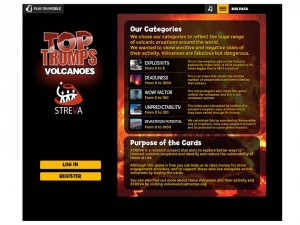VolcanicDegassing | Volcano Top Trumps: the Online Game