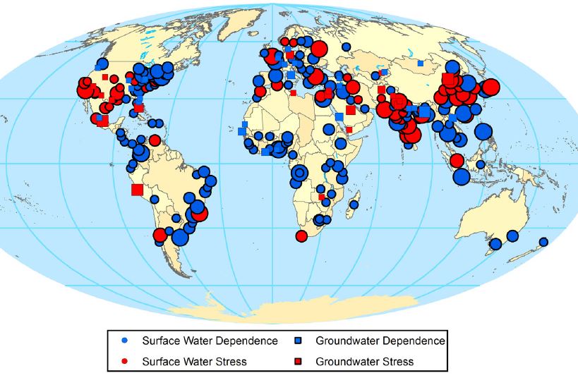 Water Underground | One in four of world’s big cities water-stressed
