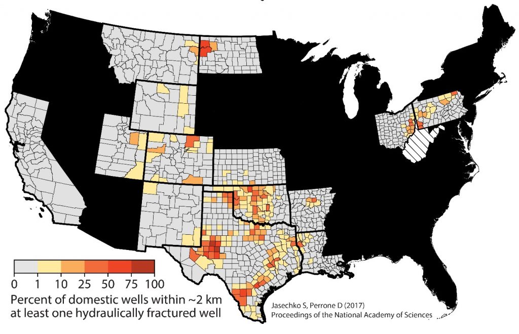 Water Underground | Hydraulic fracturing close to groundwater wells