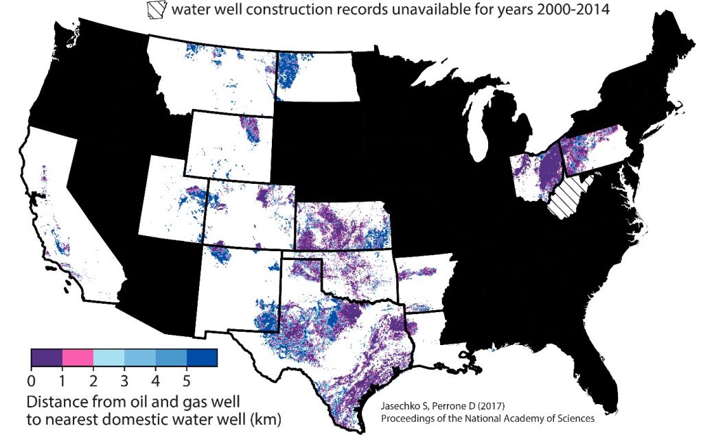 Water Underground | Hydraulic fracturing close to groundwater wells